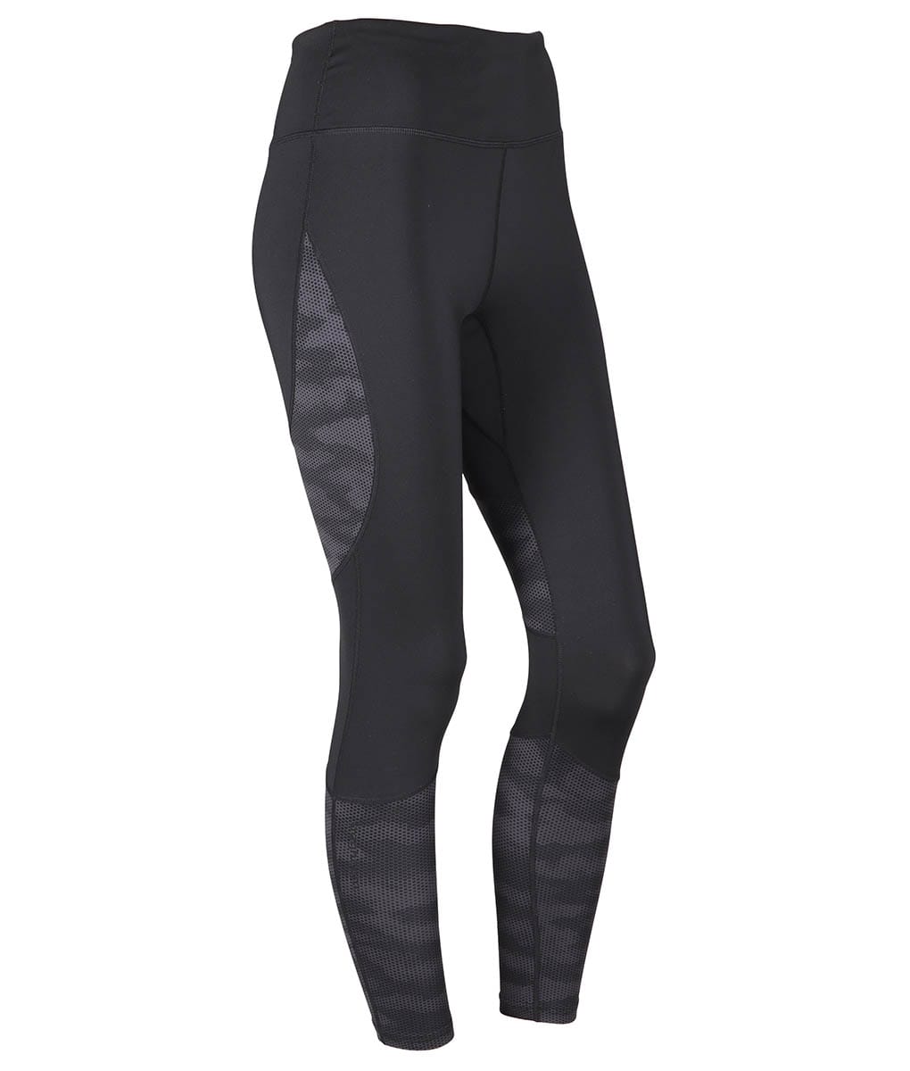 Block tights dam | hög midja mesh i knävecken | Bagheera
