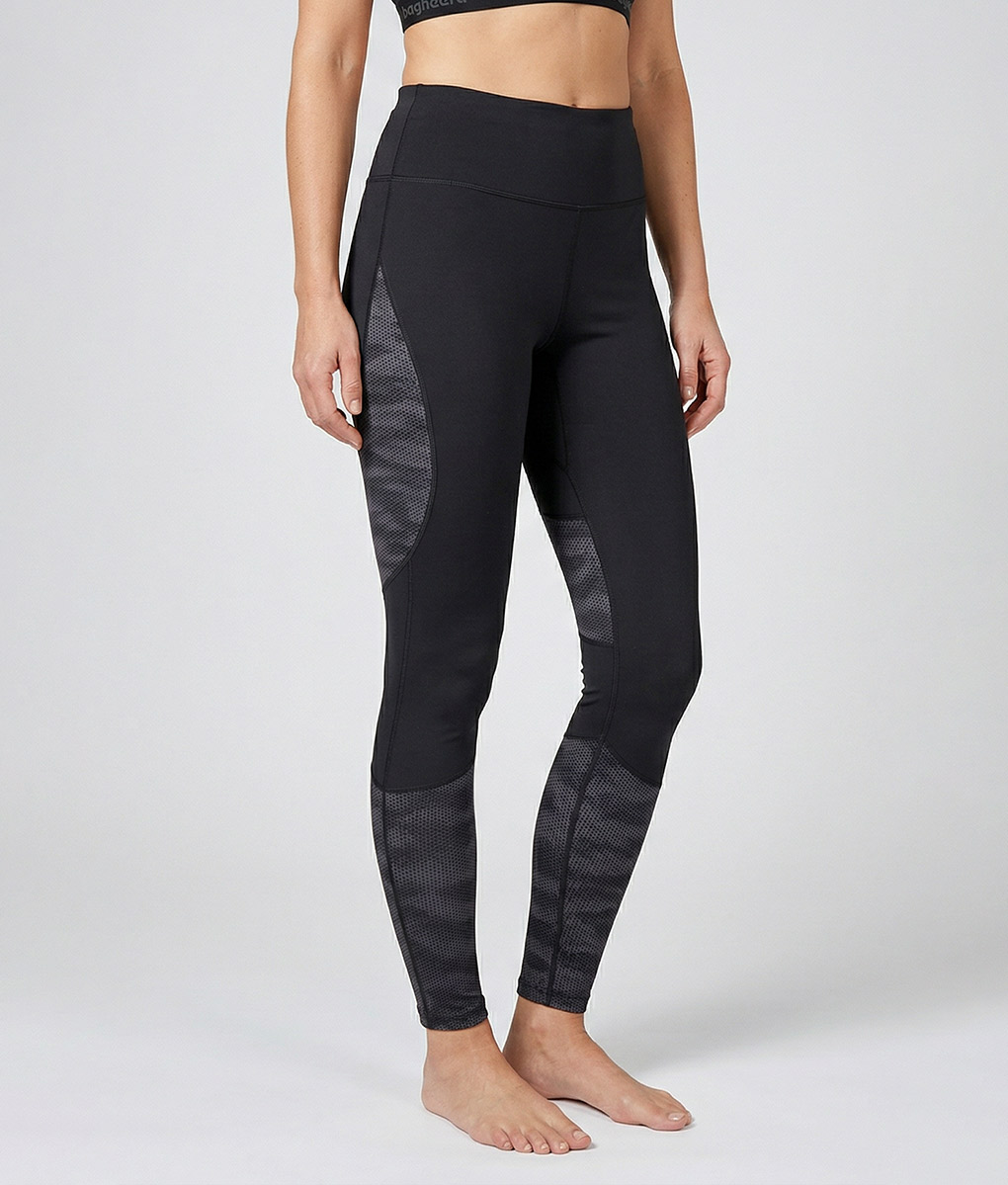Block tights dam | hög midja mesh i knävecken | Bagheera