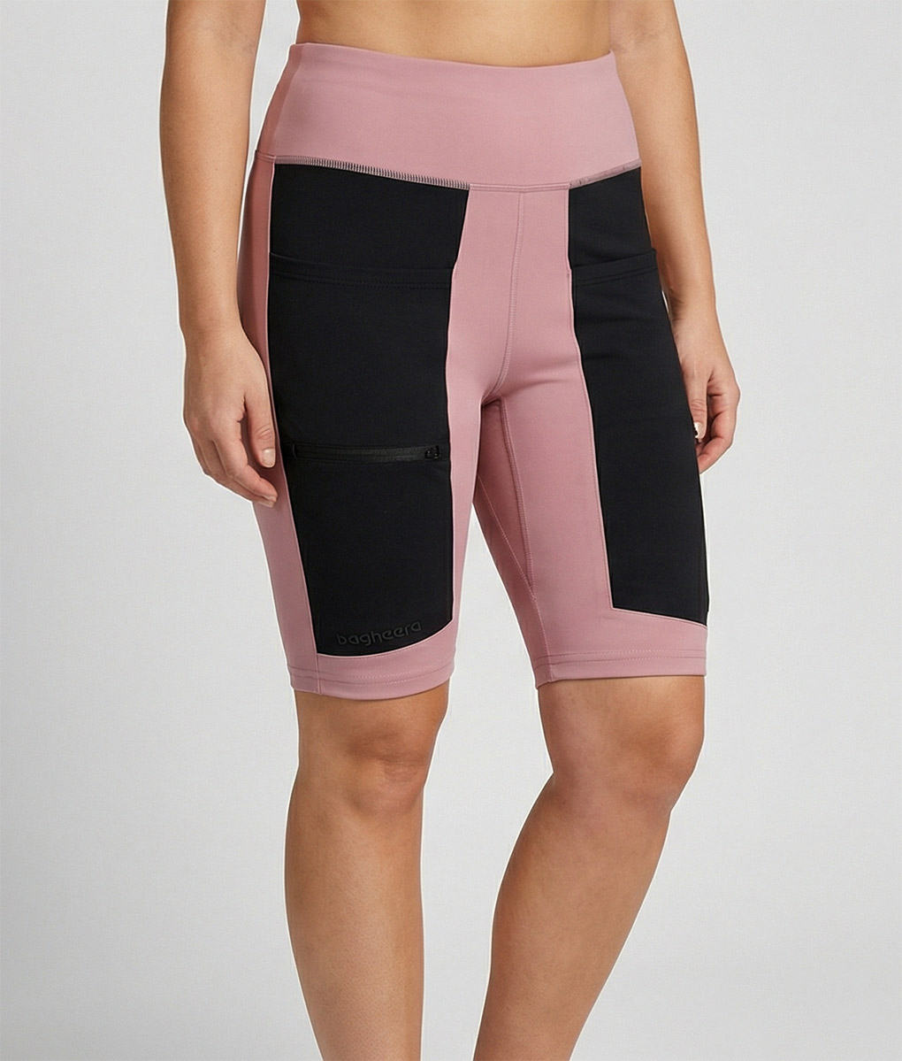 Trailtights korta dam | löpning vandring många fickor | Bagheera